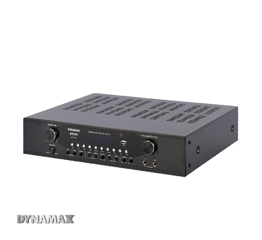 DYNAMAX DK152 150W Digital Echo Karaoke Amplifier With 32bit DSP, Blue ...