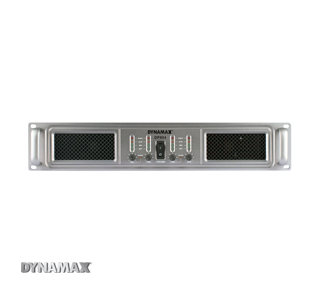 DYNAMAX DP804 800W 4-Channel Power Amplifier – CSH Online Store