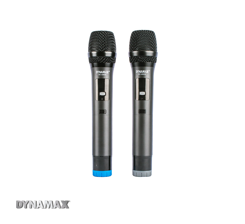 DYNAMAX RC-U8050 Dual UHF Wireless Microphone – CSH Online Store