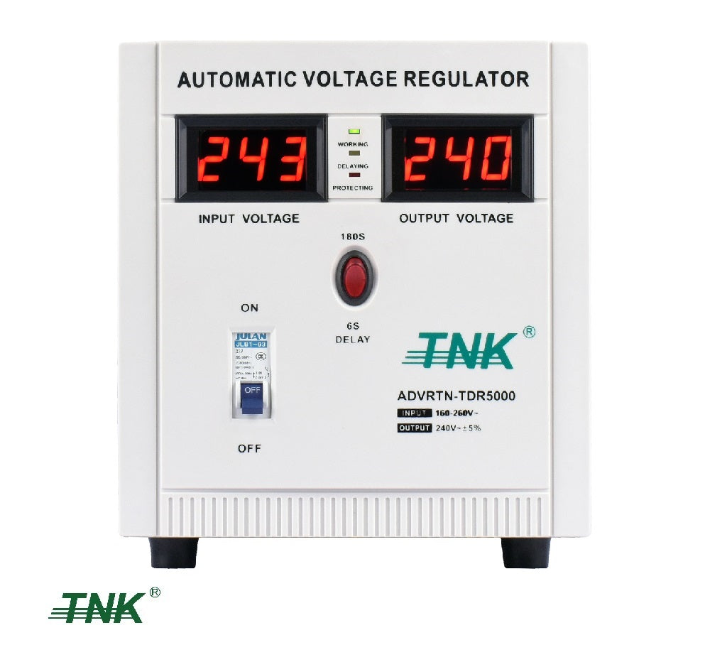 TNK TDR5000 5000VA Heavy Duty AVR Automatic Voltage Regulator [SIRIM A ...